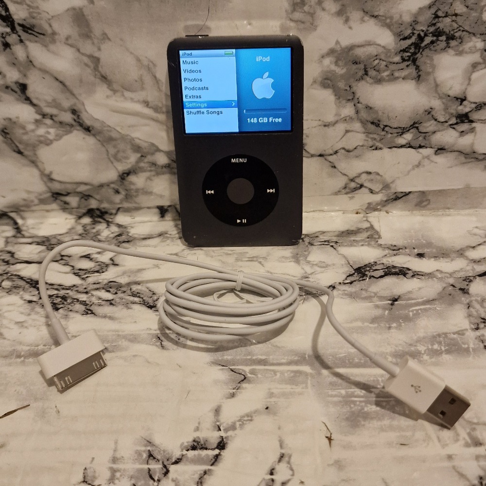 Pre-owned Apple iPod Classic - 160GB A1238 Black Tested & Wiped! - Own4Less